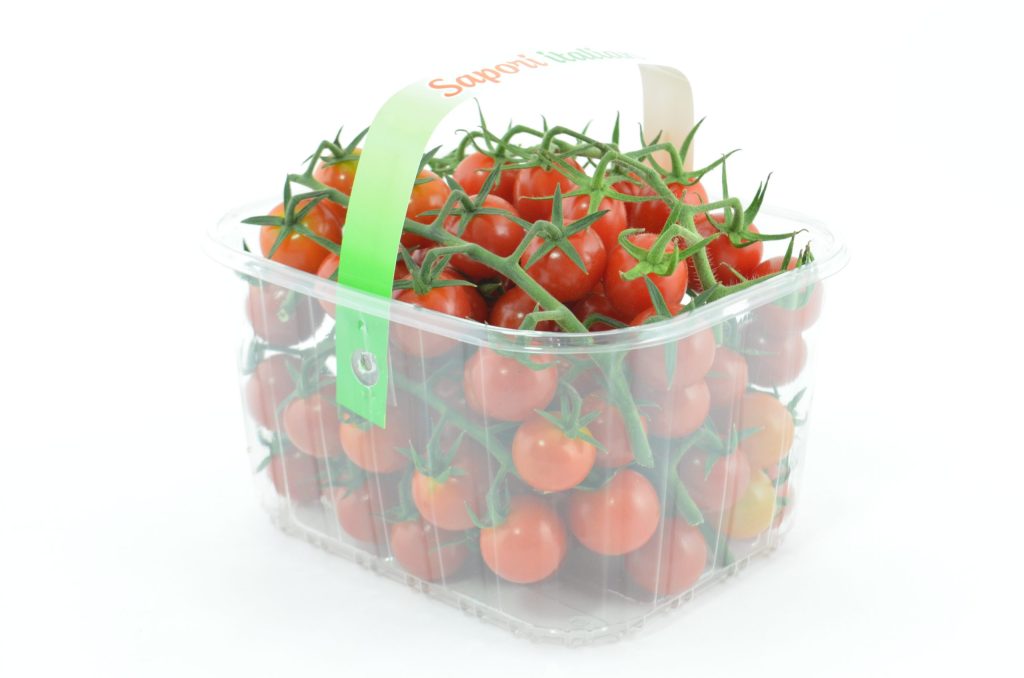 Cartonpack F2-95 Basket Punnet With Printed Handle - Produce Packaging